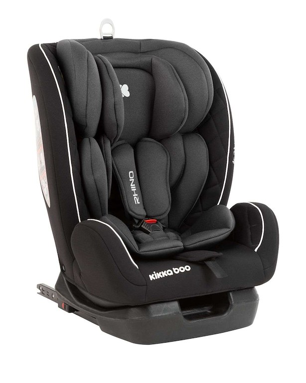 Kikka Boo autosedište 0-1-2-3 (0-36 kg) RHINO ISOFIX black