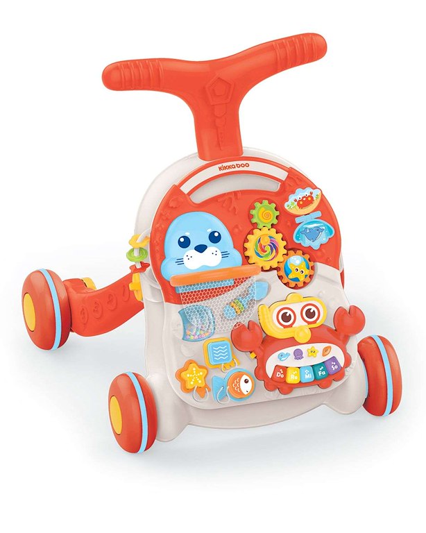 Kikka Boo guralica WOBBLE FUN 2in1 orange