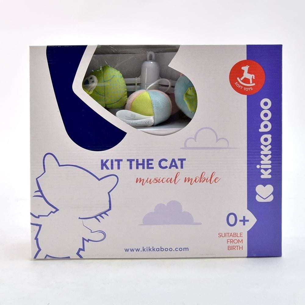 Kikka Boo muzička vrteška za krevetac KIT the CAT