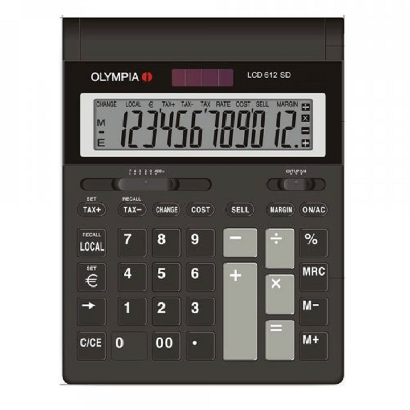 Kalkulator Olympia LCD 612 SD