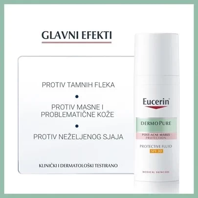 EUCERIN DERMOPURE ZAŠTITNI FLUID SPF 30