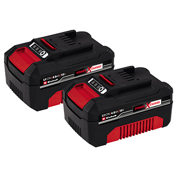 EINHELL®Power-X-Change Twinpack 18V 2×4,0Ah Baterija, Komplet dve PXC baterije