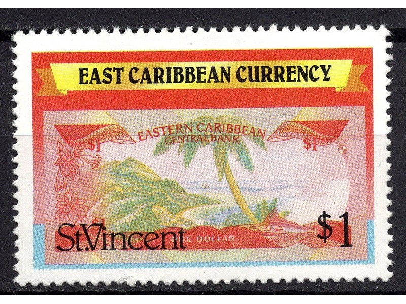 St, Vincent East Caribbean 1987.