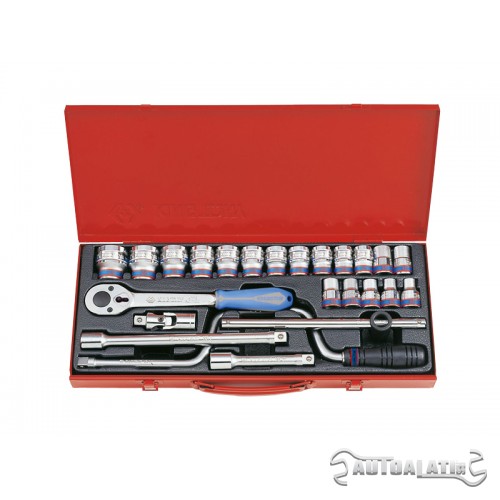 Set gedora na 1/2" od 24 komada 6 uglova 4325MR