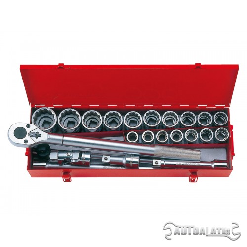 Set gedora 3/4" od 23 komada colovni 12 uglova SAE 6023SR