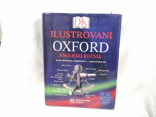 Ilustrovani Oxford engleski rečnik 187000 odrednica