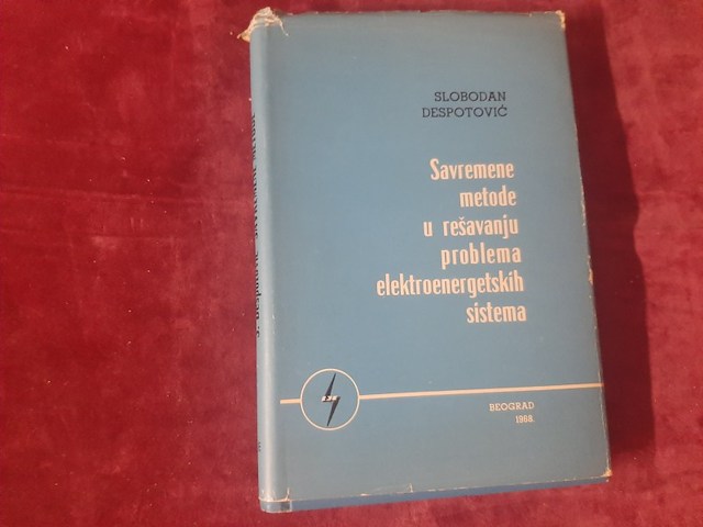 99 Savremene metode u rešavanju problema elektroenerget