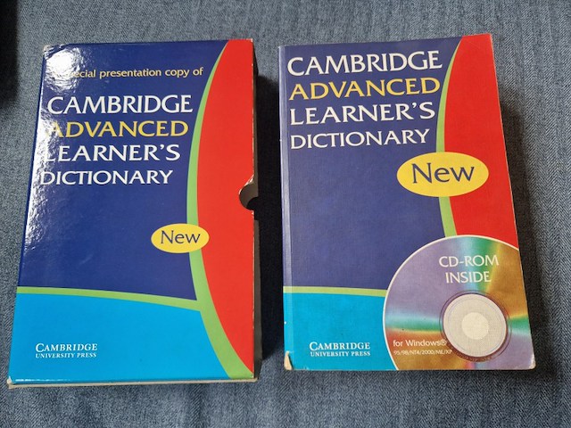 Cambridge advanced learner`s dictionary, CUP 2003.