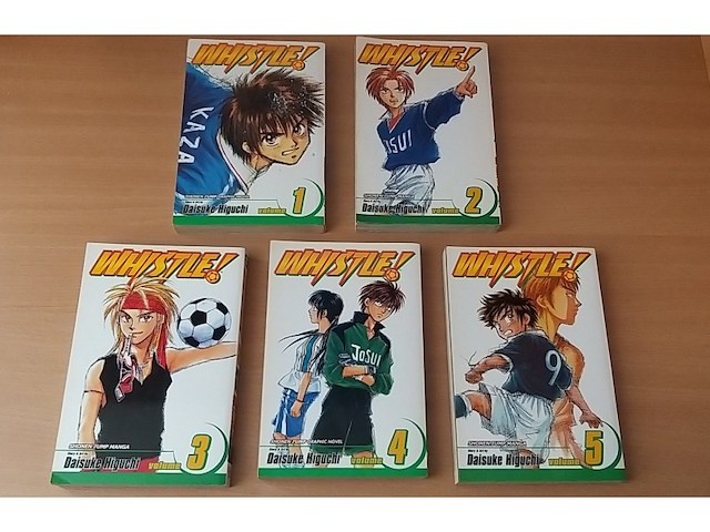 Whistle! manga vol.1-5