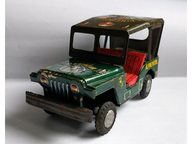 auto limeni JEEP ALPINE PATROL