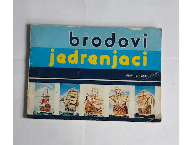 album BRODOVI JEDRENJACI - Plava serija Yugoslavia