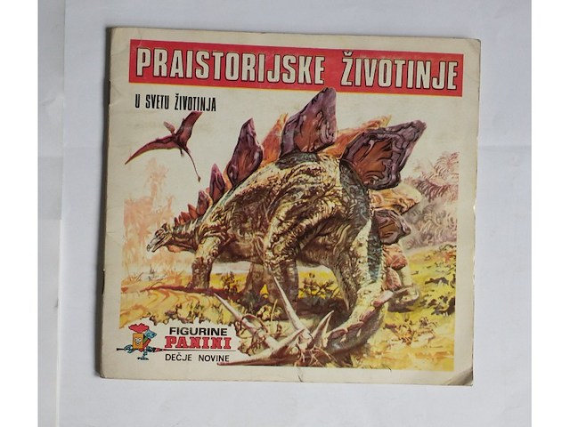 album Panini PRAISTORIJSKE ŽIVOTINJE