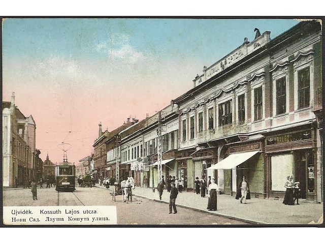 novi sad kosut lajos ulica 1912