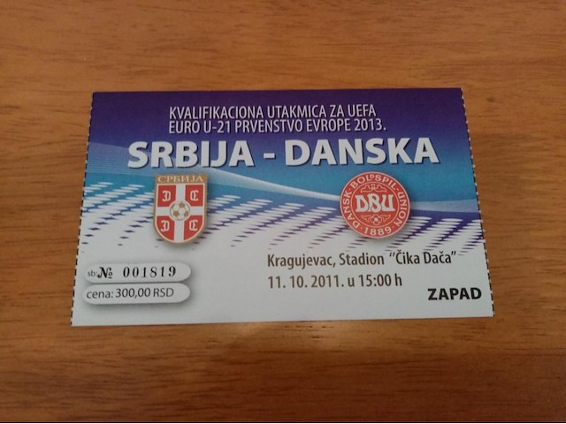 U: Srbija - Danska