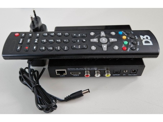 D3 IPTV setup box