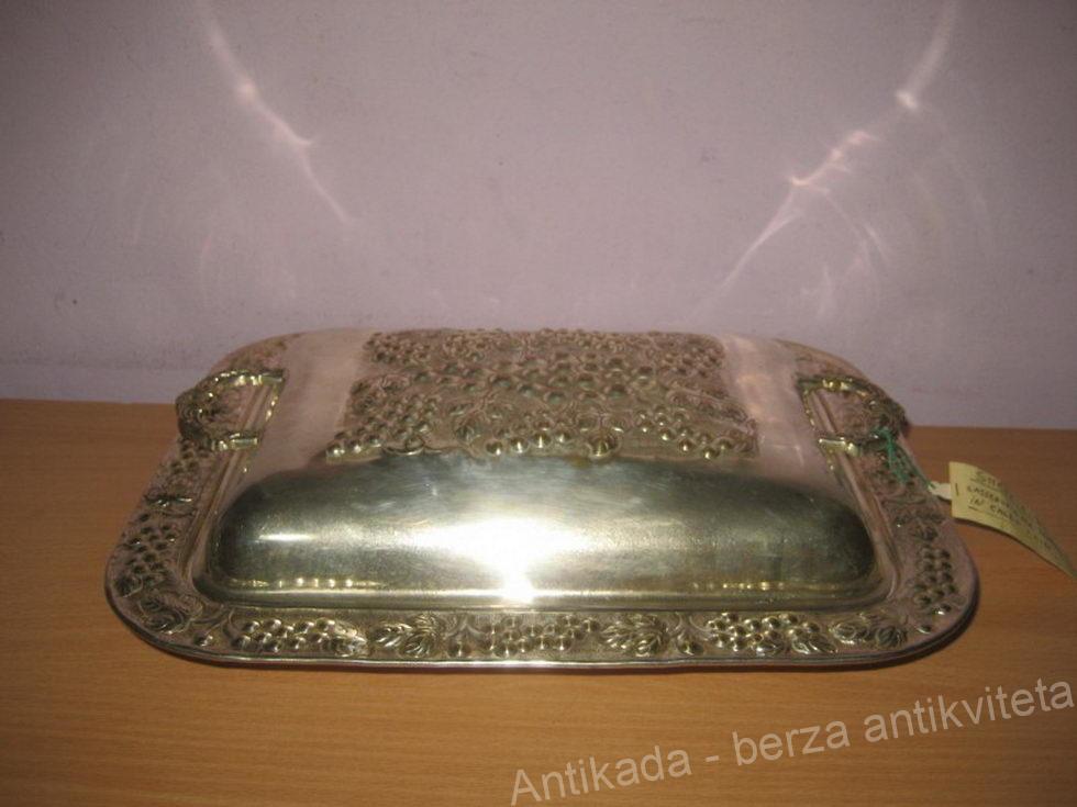 Edward Sheffield Srebrni server VINTAGE izuzetan