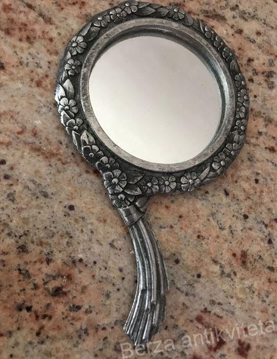 Venecijansko srebreno damsko ogledalo