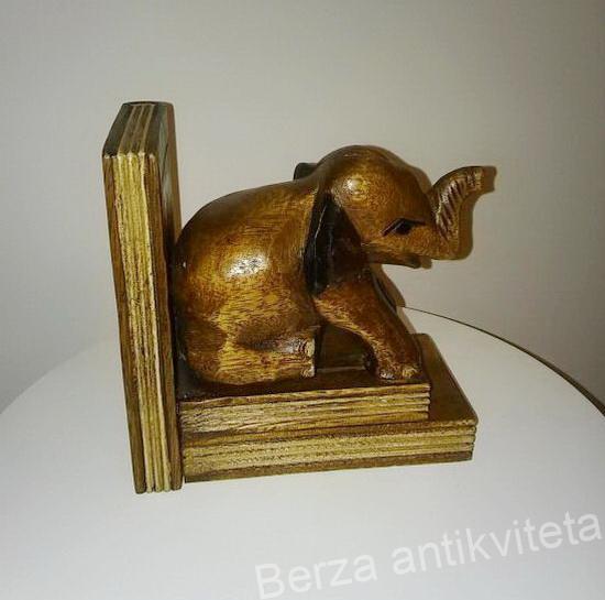 Podupirač za knjige oblika slona