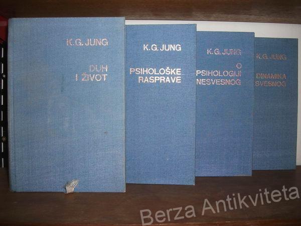 Lot kkn-806. KARL GUSTAV JUNG 4 knjige