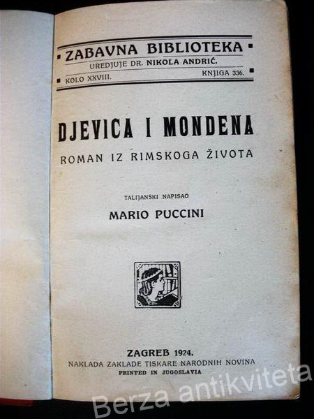Mario Puccini – Djevica i mondena