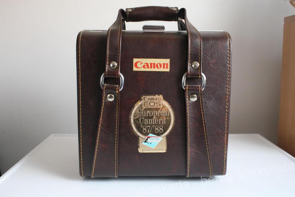 Foto torba kozna Canon EOS manja