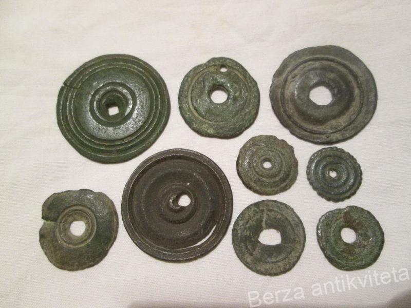 Roman bronze tokens for gambling