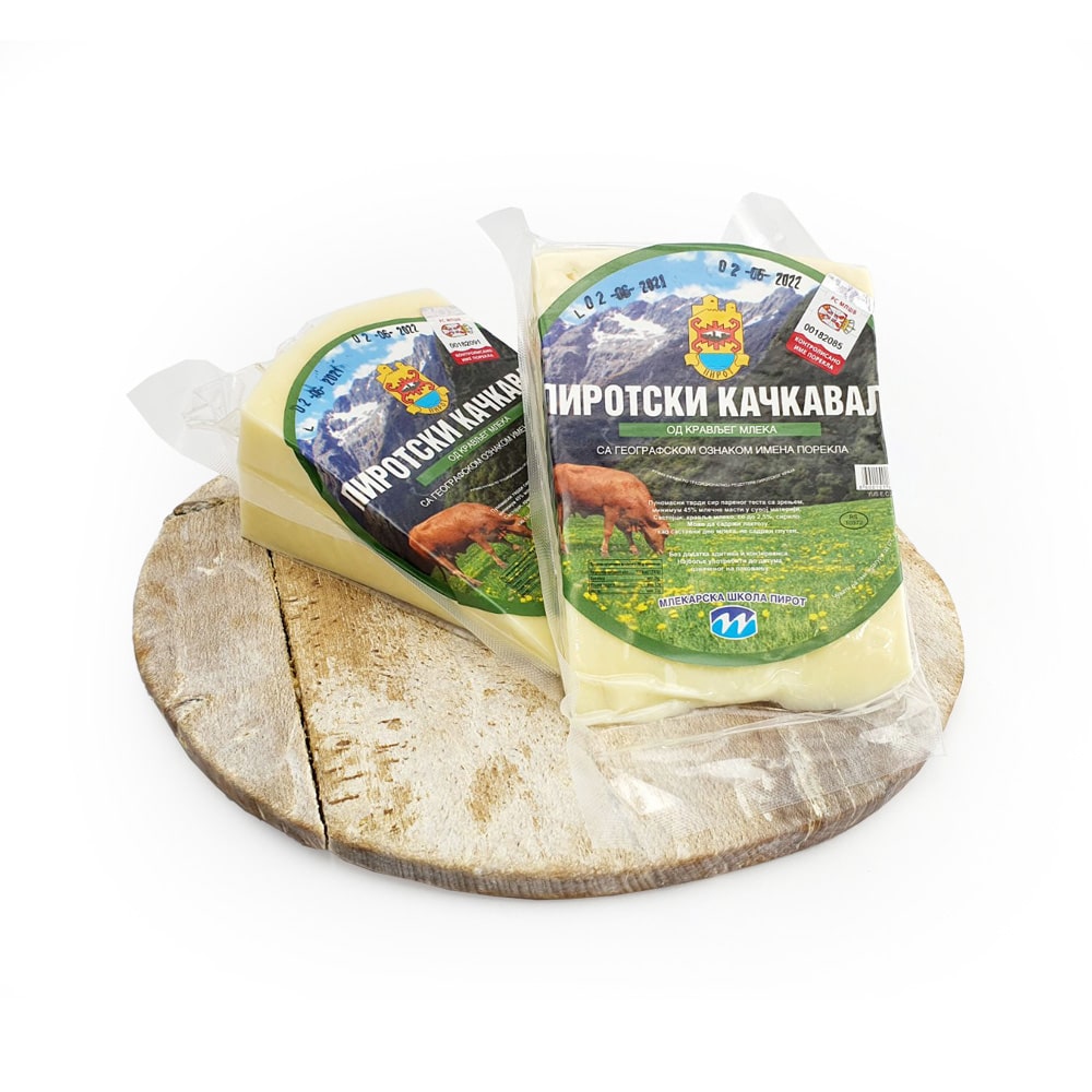 Pirotski kravlji kačkavalj 500g