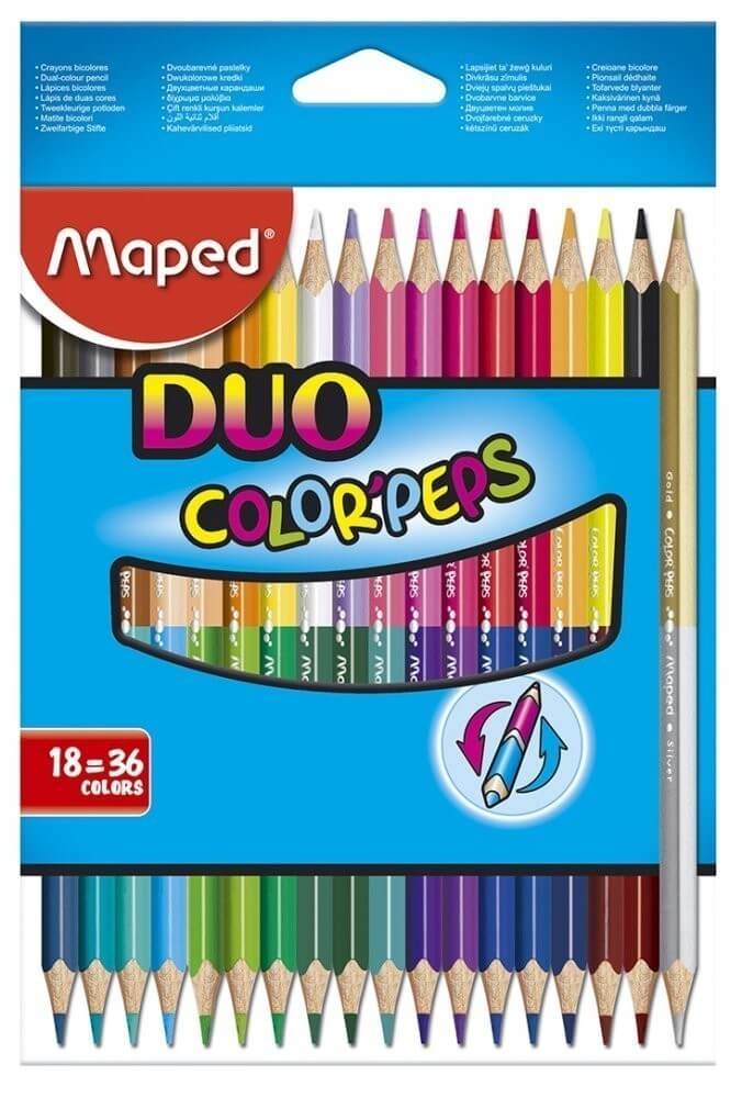 Maped Bojice Color Peps Duo 18/36