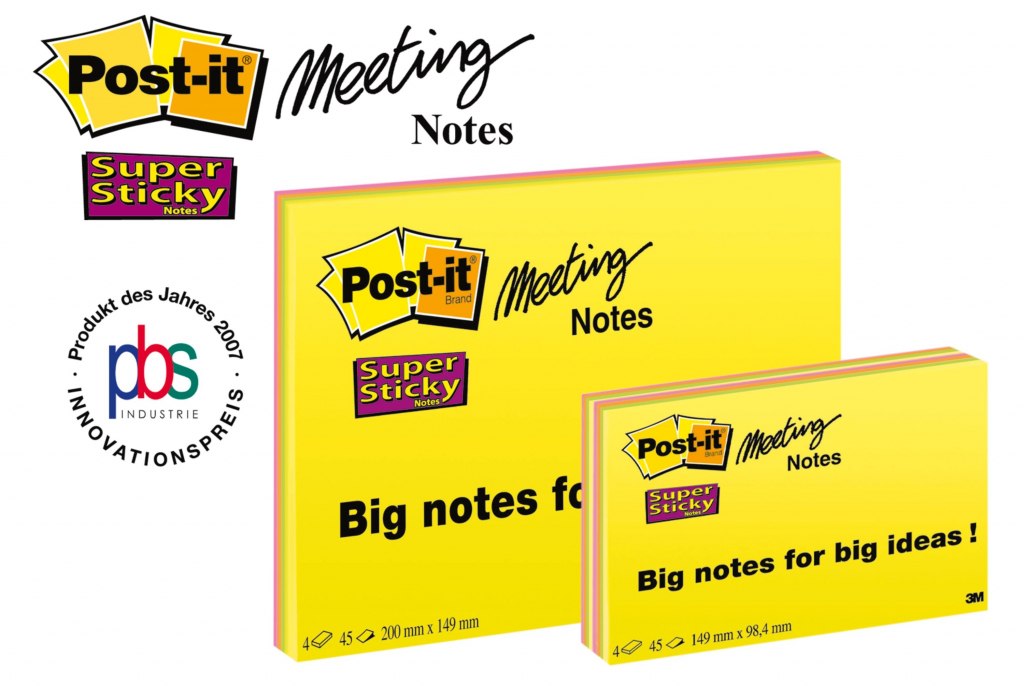 Post-it Super Sticky 152 x 101 mm, 4 boje x 45L 6445-4SS EU