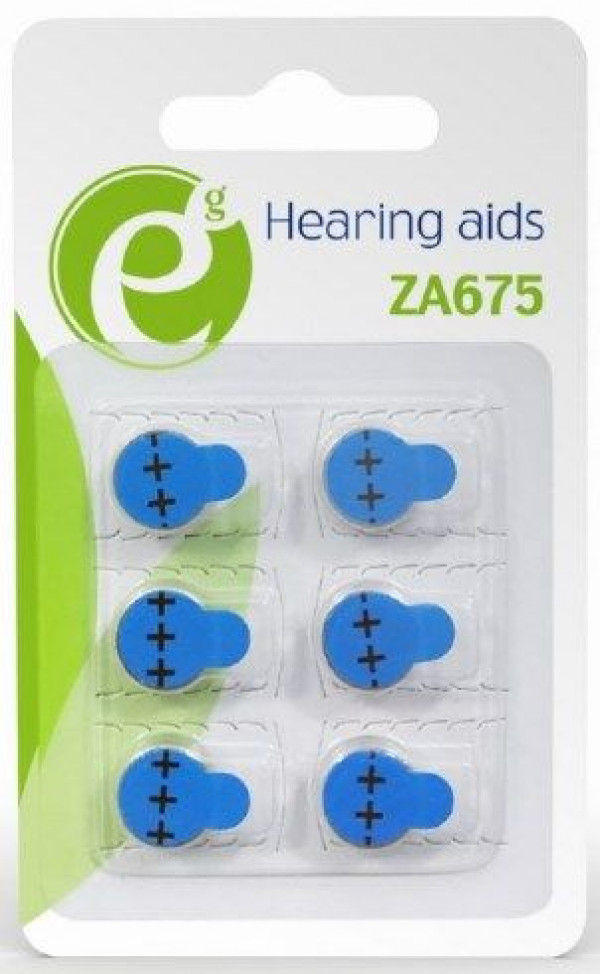 EG-BA-ZA675-01 * ENERGENIE ZA675 zinc-air button cell PAK6