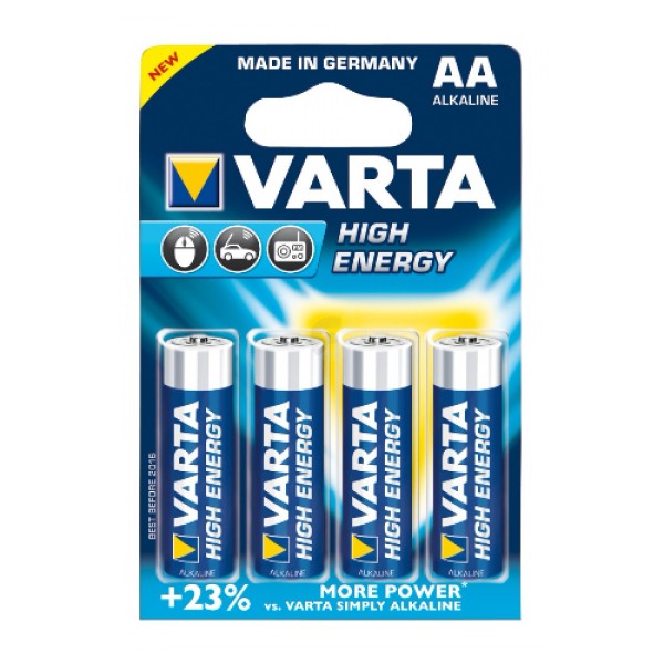 Baterija nepunjiva Varta AA LR6 High Energy