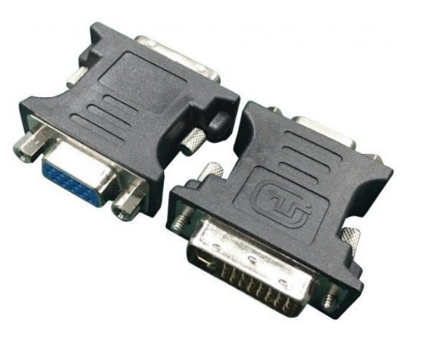 A-DVI-VGA-BK Gembird Adapter DVI-I 24+5-pin male to VGA 15-pin HD (3 rows) female, black DVI-I