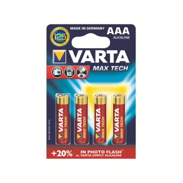 Baterija Varta AAA LR3 Max Tech