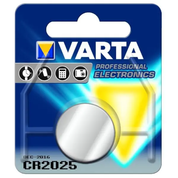 Electronics baterija Varta CR2025