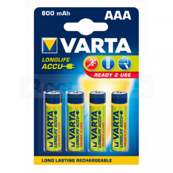 Punjiva baterija Varta AAA HR3 800mAh Ready to use