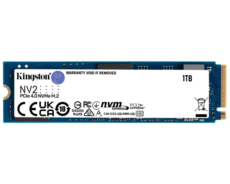 KINGSTON 1TB M.2 NVMe SNV2S/1000G SSD NV2 series