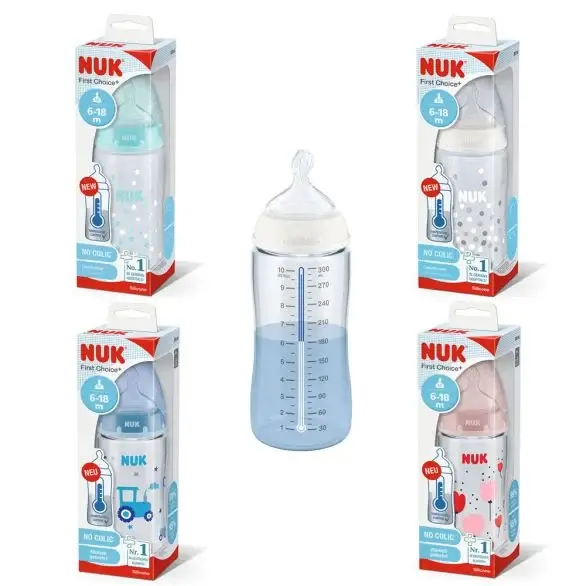 Nuk FC+ Flašica plastična 300ml silikon 6-18 meseci, sa indikatorom temperature 741940