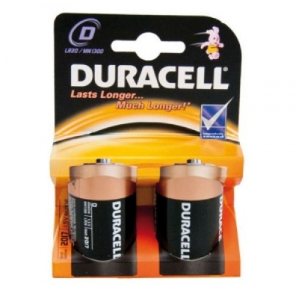 Duracell Tip D 1.5V LR20 MN1300 PAK2 CK Alkalne baterije najdeblje