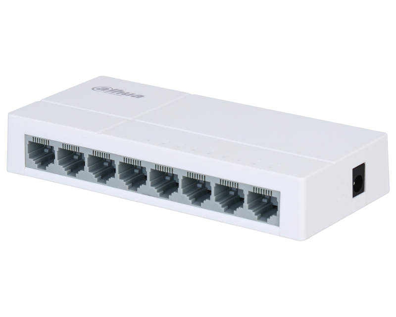 DAHUA PFS3008-8ET-L-V2 8-Port Desktop Fast Ethernet Switch