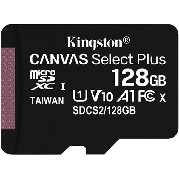 MICRO SD 128GB Kingston SDCS2-128GBSP w-o adapter