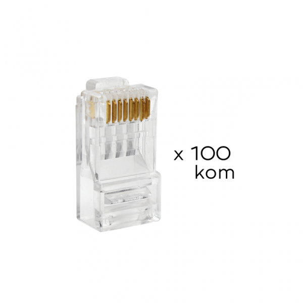 Konektor RJ45 CAT6 8P8C JWD-AD81 100 kom