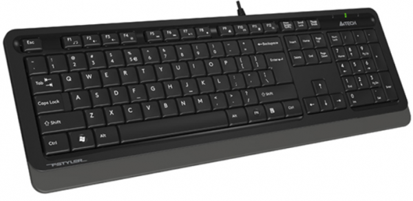 A4-FK10 GREY A4Tech Fstyler sleek Multimedia comfort tastatura, FN funkcije, vodootp. YU-LAYOUT, USB