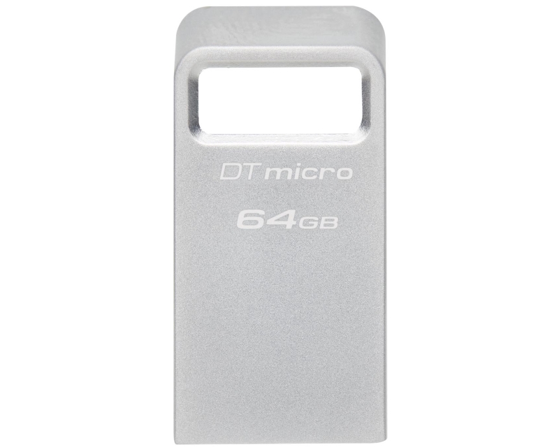 KINGSTON 64GB DataTraveler Micro USB 3.2 flash DTMC3G2/64GB srebrni