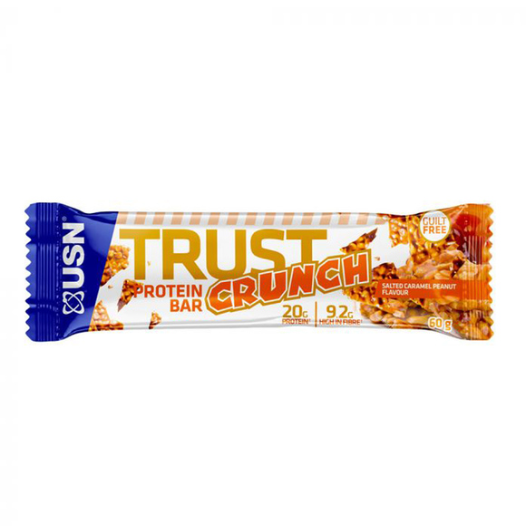 USN TRUST Crunch bar 60g Salted Caramel Peanut