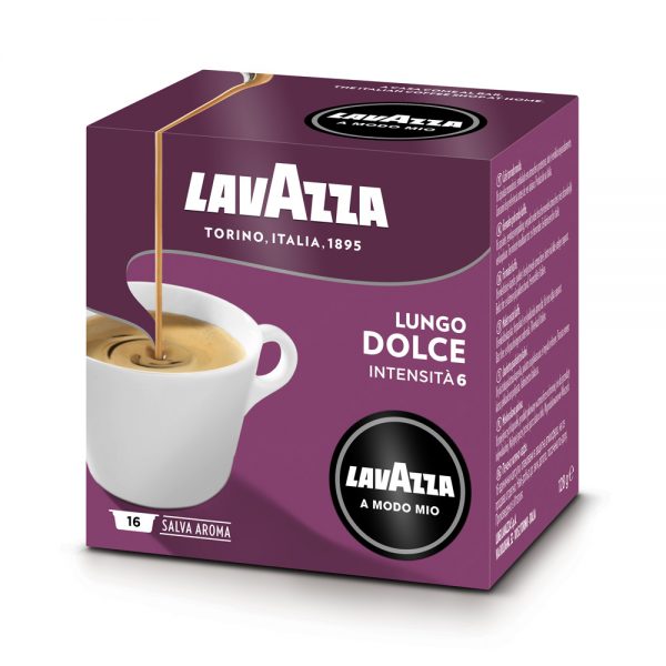 LAVAZZA Lungo dolce – A Modo Mio 16/1