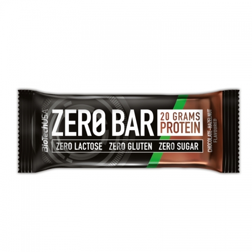 BioTechUSA Zero bar čokolada-lešnik 50g