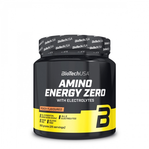 BioTechUSA Amino Energy Zero + Elektrolytes breskva 360g