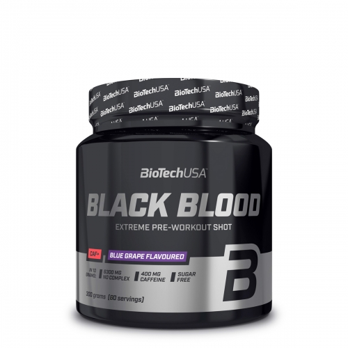 BioTechUSA Black Blood CAF+ pre-workout formula 300g