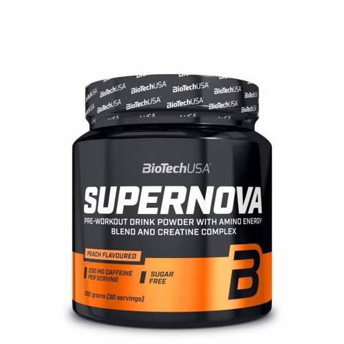 BioTechUSA Supernova pre-workout formula dinja 282g