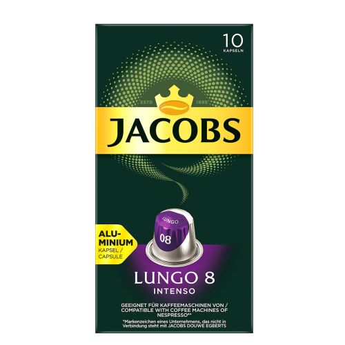 Jacobs Espresso 8 Lungo Nespresso® Kompatibilne Kapsule 10/1